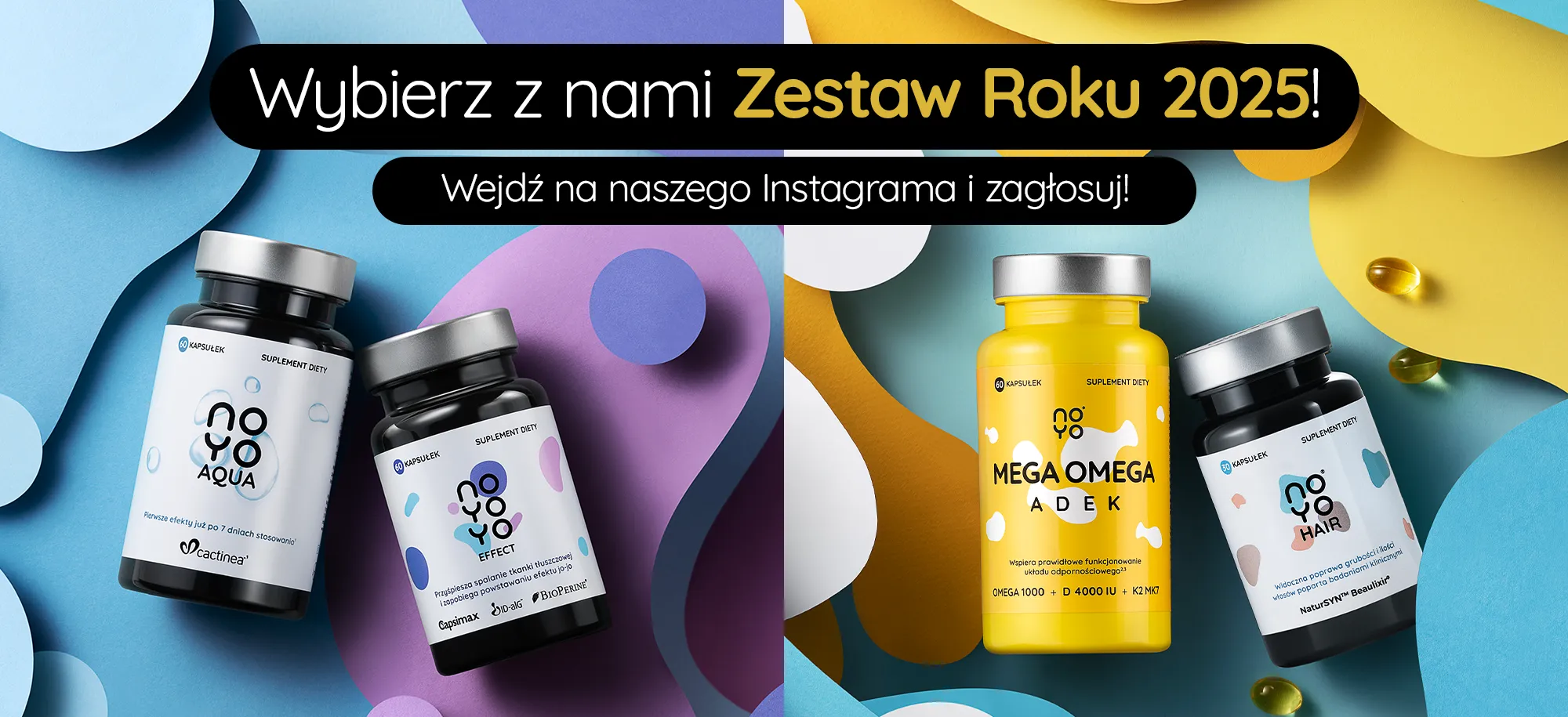 NOYO® - suplementy diety o składnikach przebadanych klinicznie